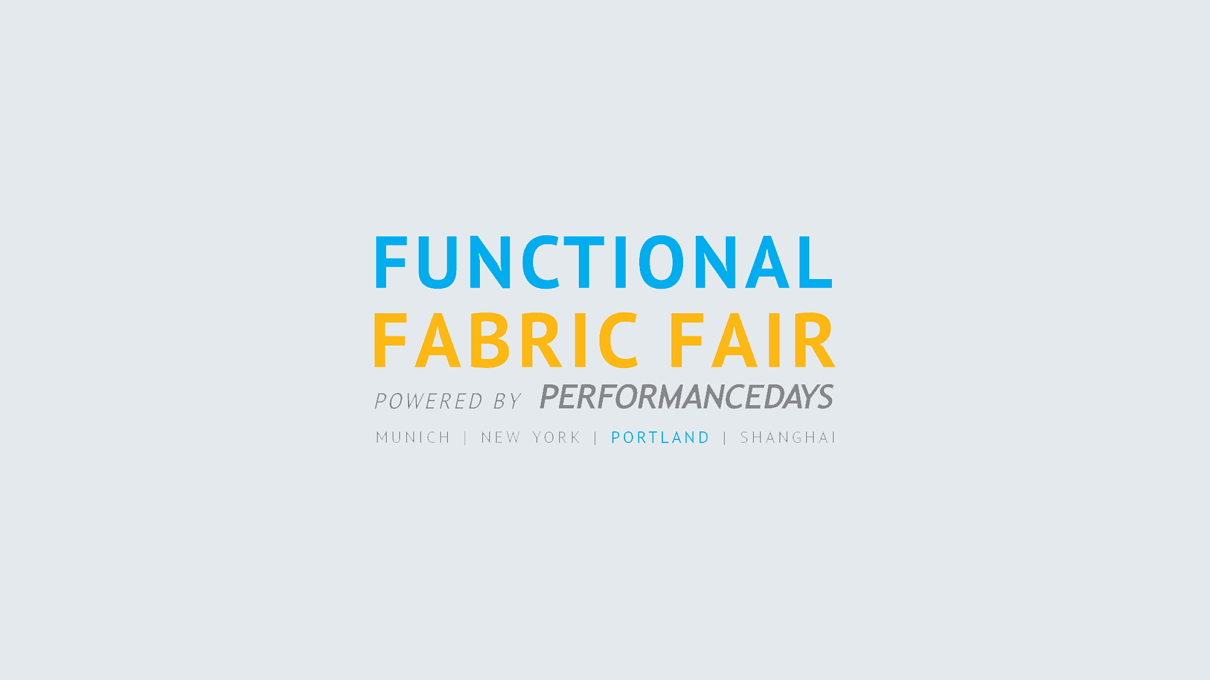 RUDOLF | FUNCTIONAL FABRIC FAIR 2026
